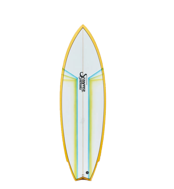 Strap 40 Year Twin Fin - Strapper Surf