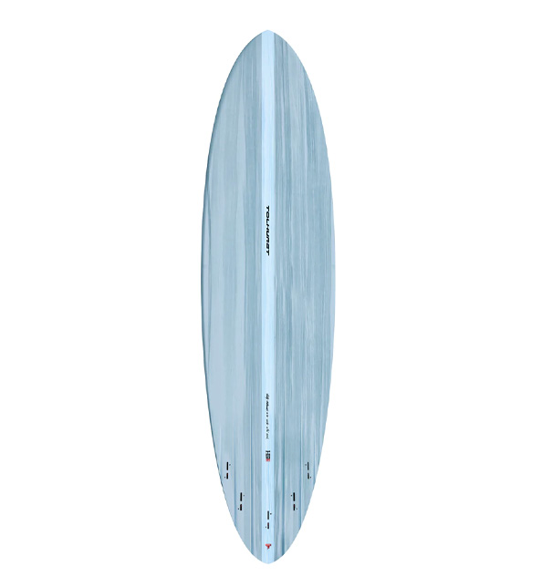 Mid 6 Thunderbolt Red - Strapper Surf